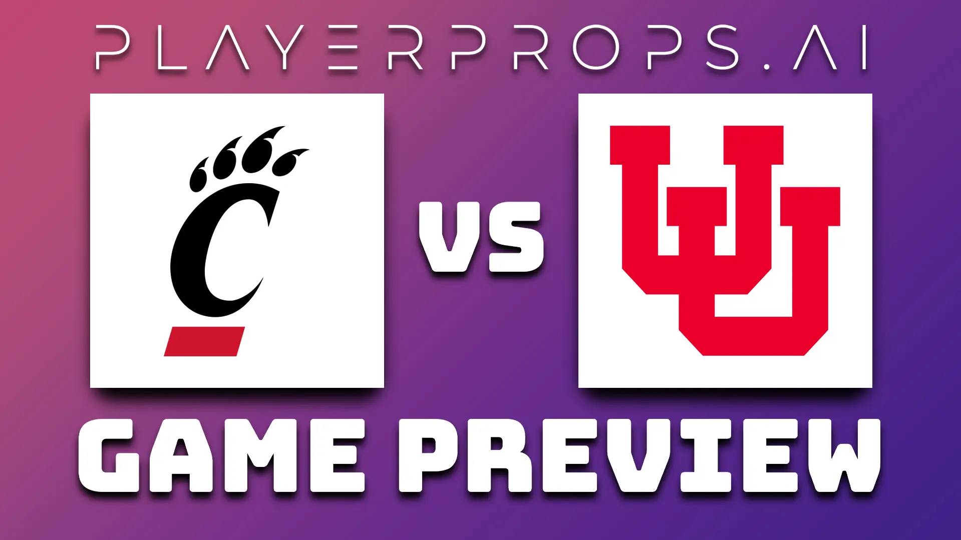 Cincinnati vs. Utah Prop Bets & AI Predictions (Nov 1, 2025 ...