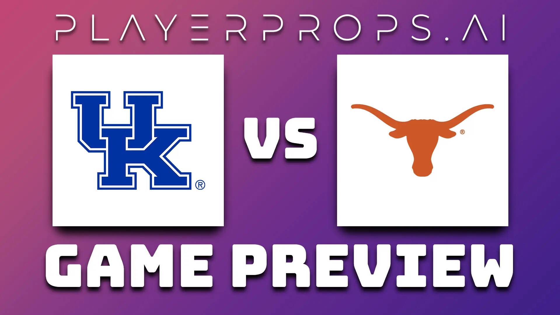 Kentucky vs. Texas Prop Bets & AI Predictions (Oct 18, 2025 ...